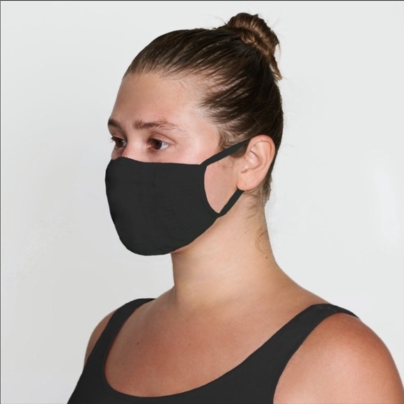 SKIMS | Accessories | Skims Onyx Black Face Mask | Poshmark